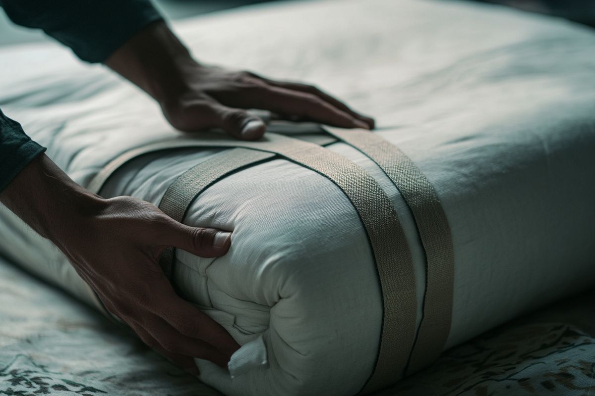 Comment enrouler un matelas : guide étape par étape : Le Trouble Fête