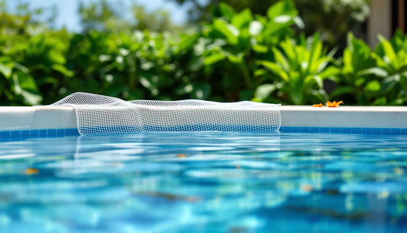 L'importance d'un filet de piscine pas cher pour réduire l'entretien de ...
